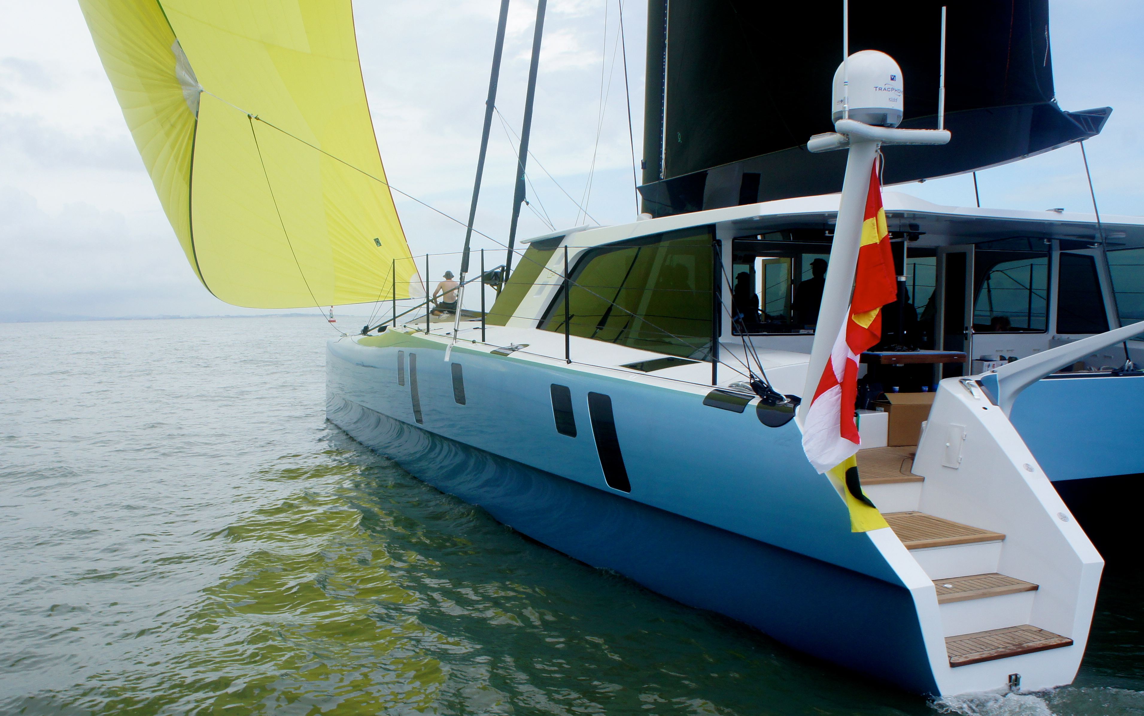 First Pictures of October '12 - MOONWAVE - Gunboat 60 Catamaran