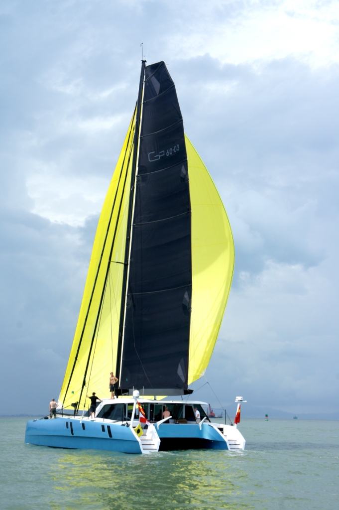 First Pictures of October '12 - MOONWAVE - Gunboat 60 Catamaran