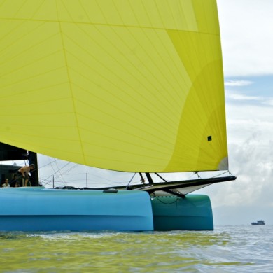 First Pictures of October '12 - MOONWAVE - Gunboat 60 Catamaran