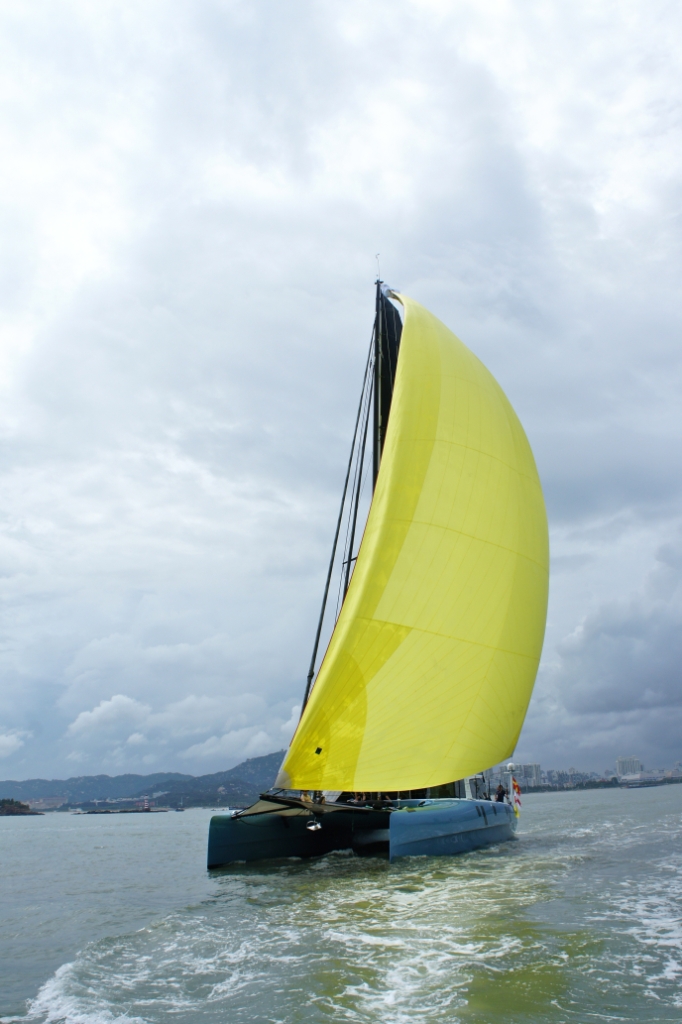 First Pictures of October '12 - MOONWAVE - Gunboat 60 Catamaran