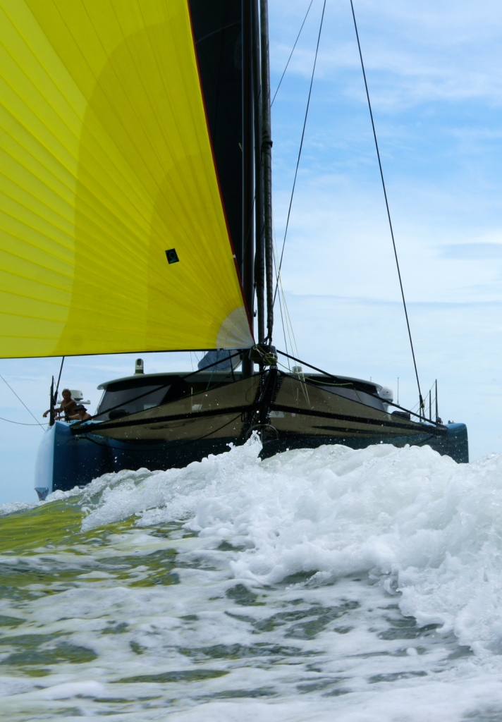 First Pictures of October '12 - MOONWAVE - Gunboat 60 Catamaran