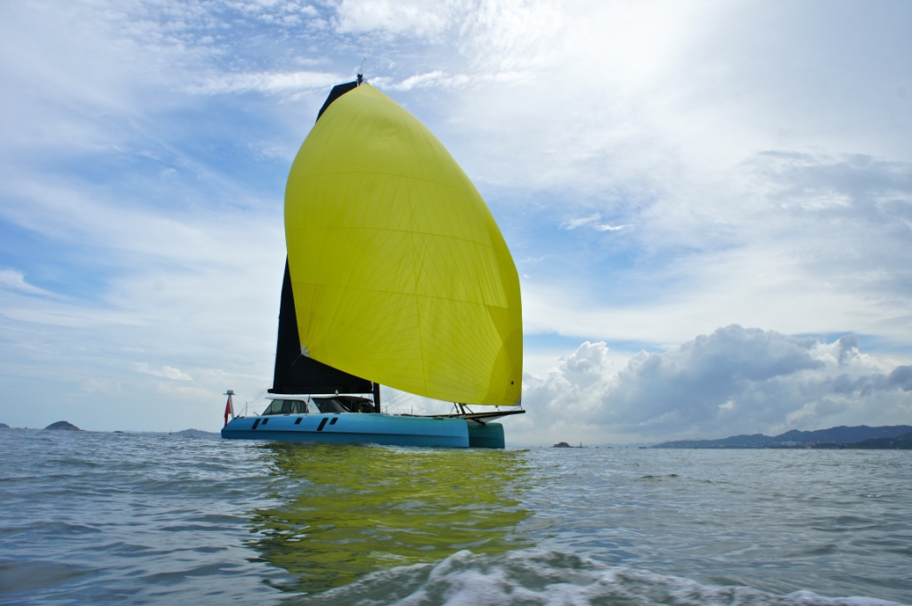 First Pictures of October '12 - MOONWAVE - Gunboat 60 Catamaran