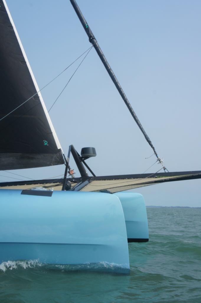 First Pictures of October '12 - MOONWAVE - Gunboat 60 Catamaran