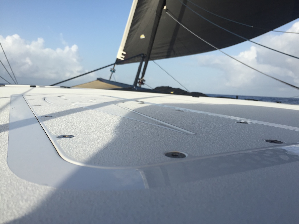 Moonwave - New Daggerboards - MOONWAVE - Gunboat 60 Catamaran